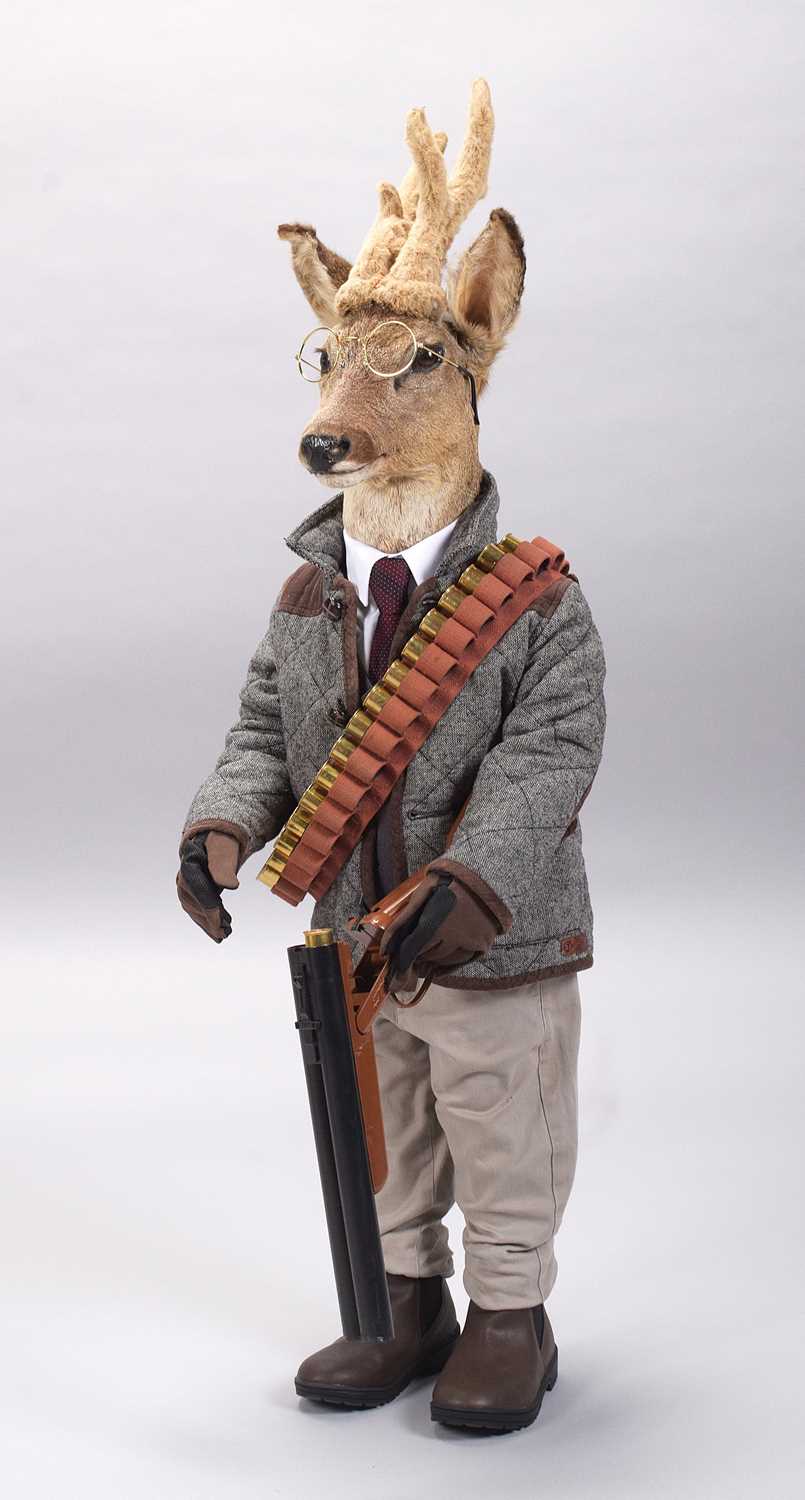 Lot 1109 - Anthropomorphic Taxidermy: "Bucky" The