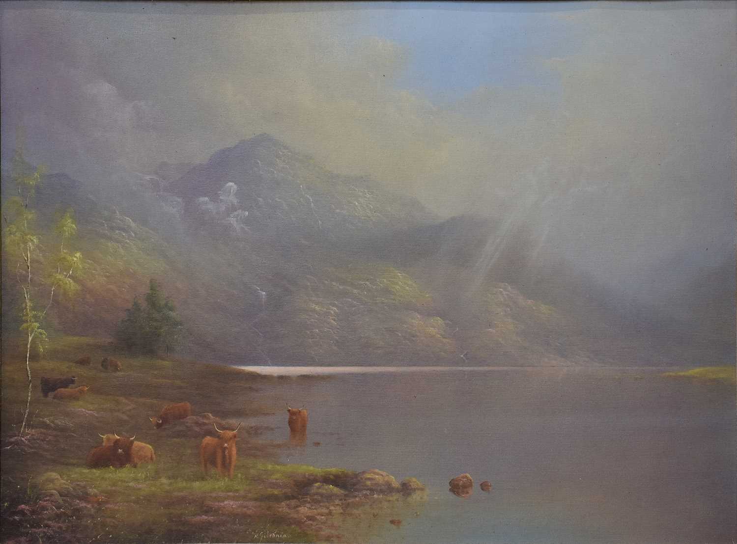 Lot 1054 - Raymond Gilronan (20th Century) Highland