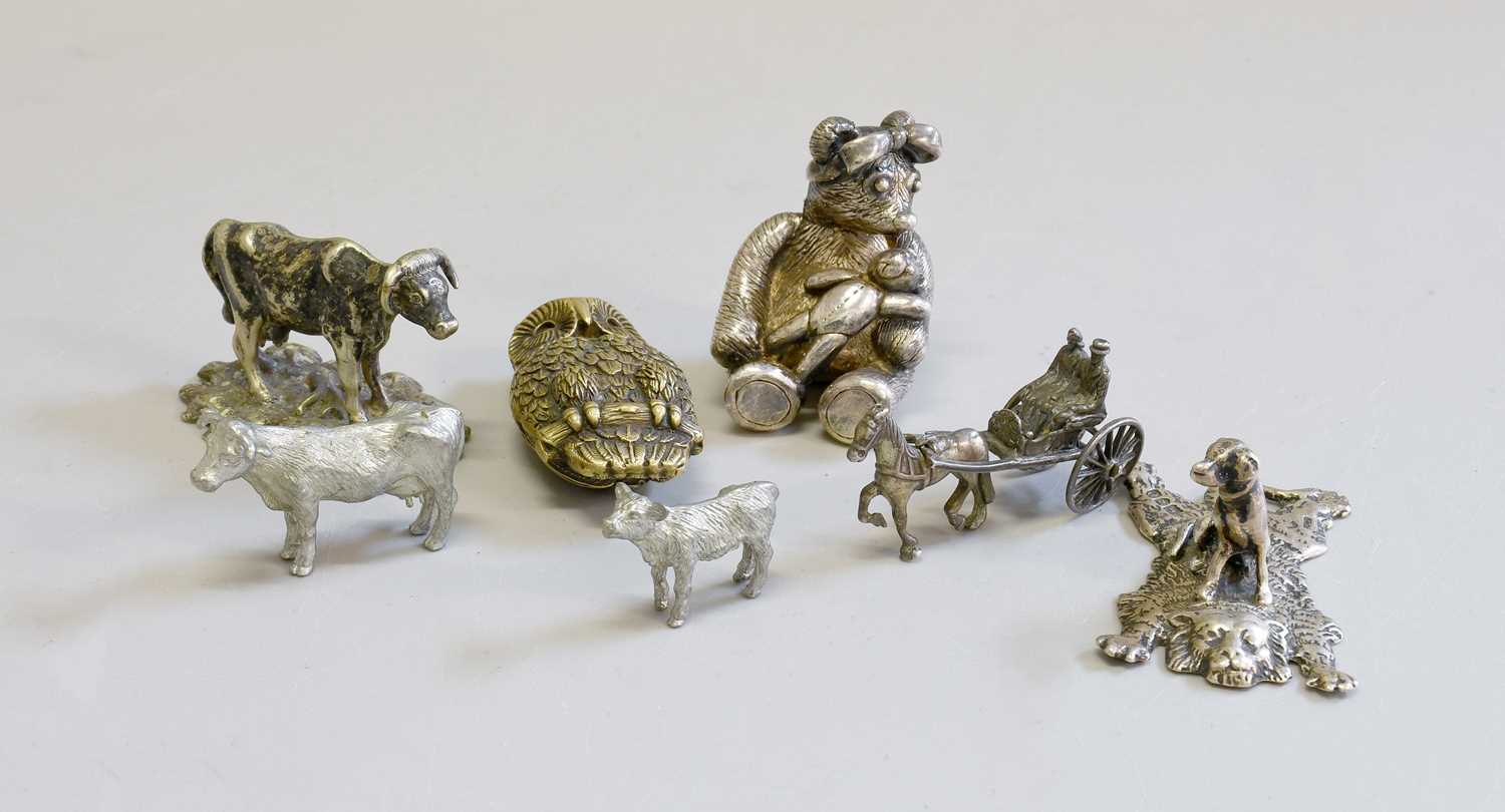 Lot 91 - A Collection of Assorted Silver and Silver