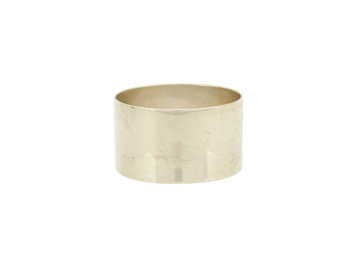 An Irish Silver Napkin-Ring, by Alwright and Marshall