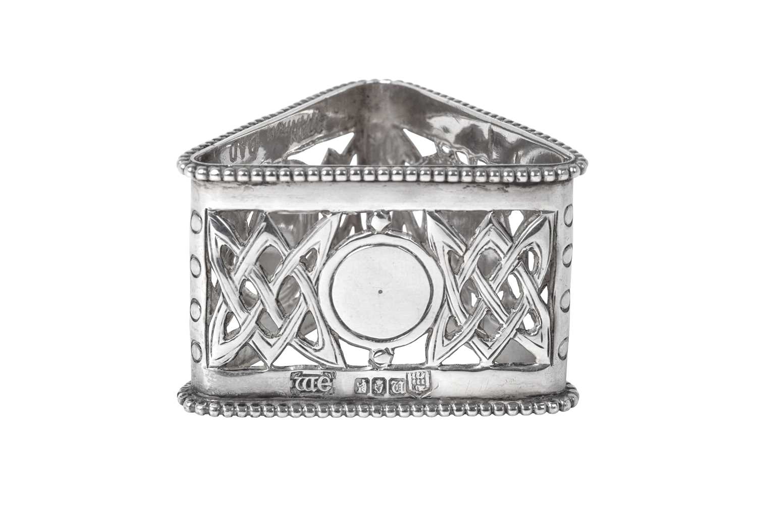 Lot 2150 - An Irish Provincial Silver Napkin-Ring,