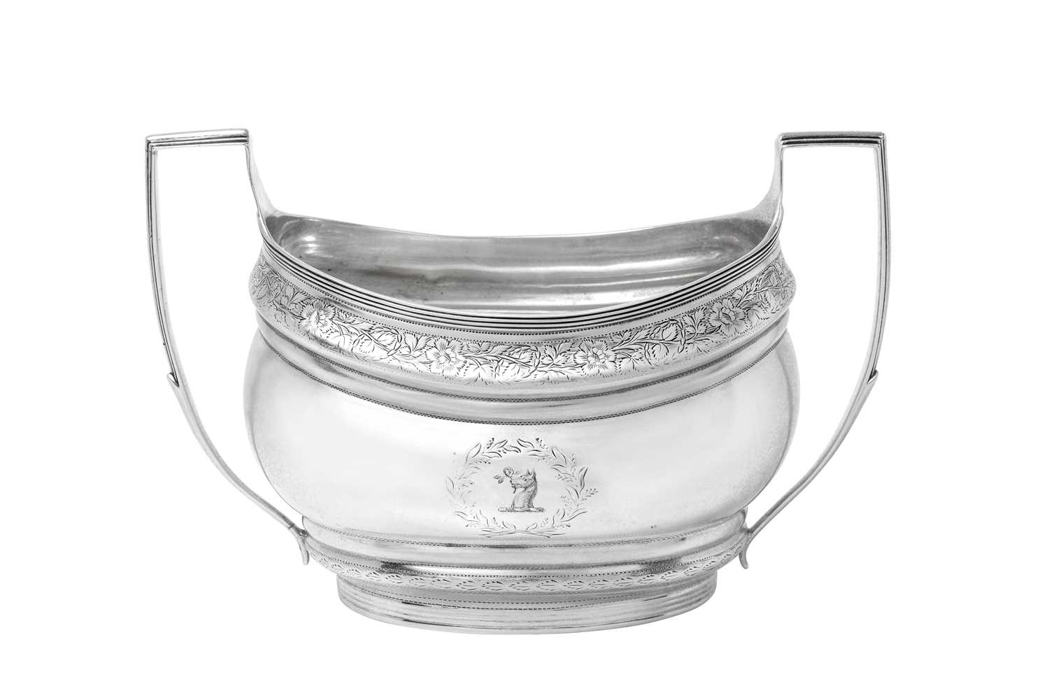 Lot 2099 - A George III Silver Sugar-Bowl,