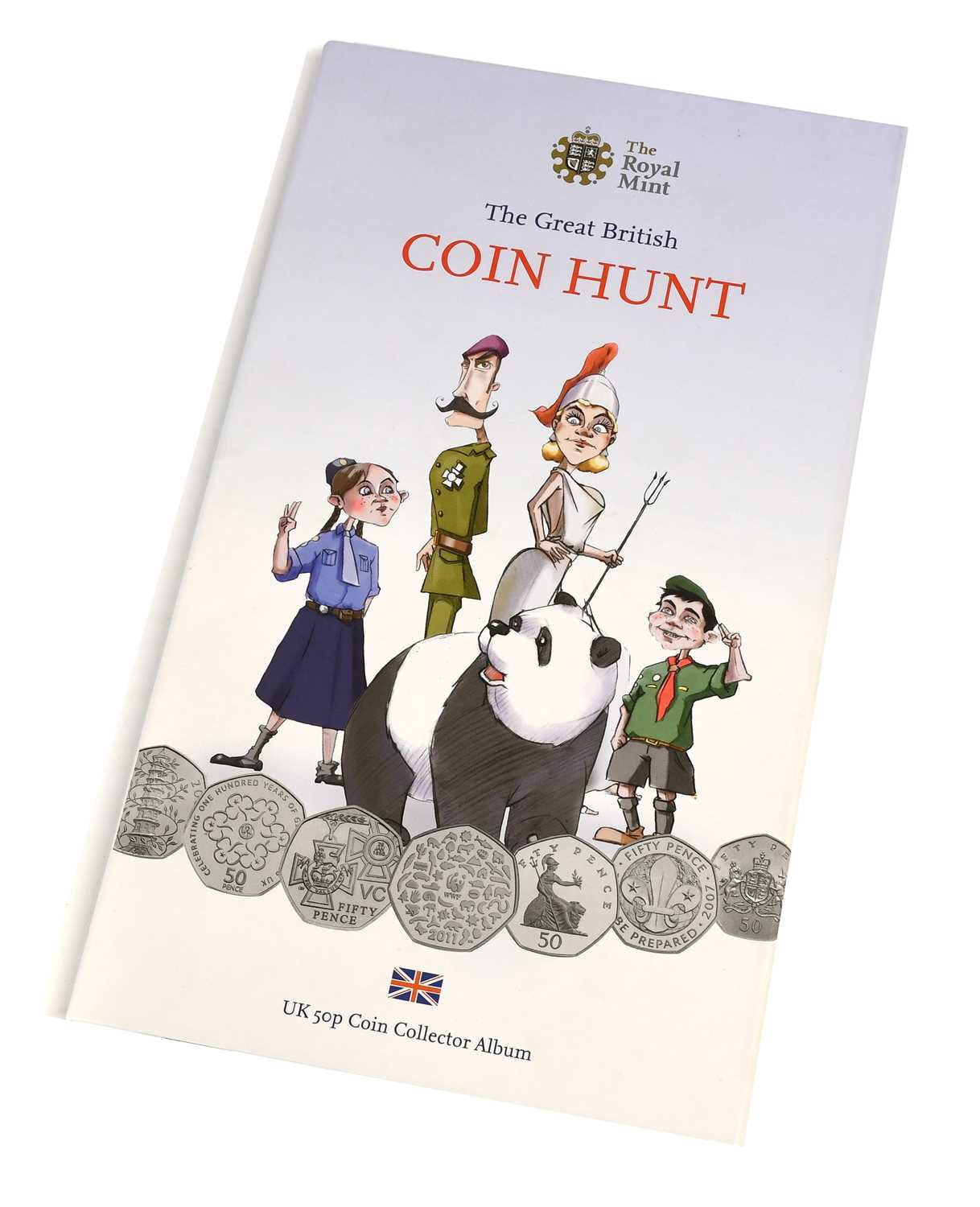 Lot 253 - Great British Coin Hunt, 50p Collector Album,