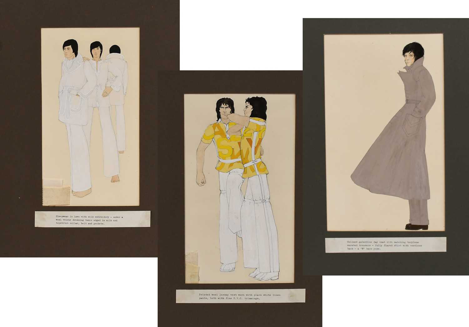 Lot 2021 - Set of Three Circa Late 1960s Original