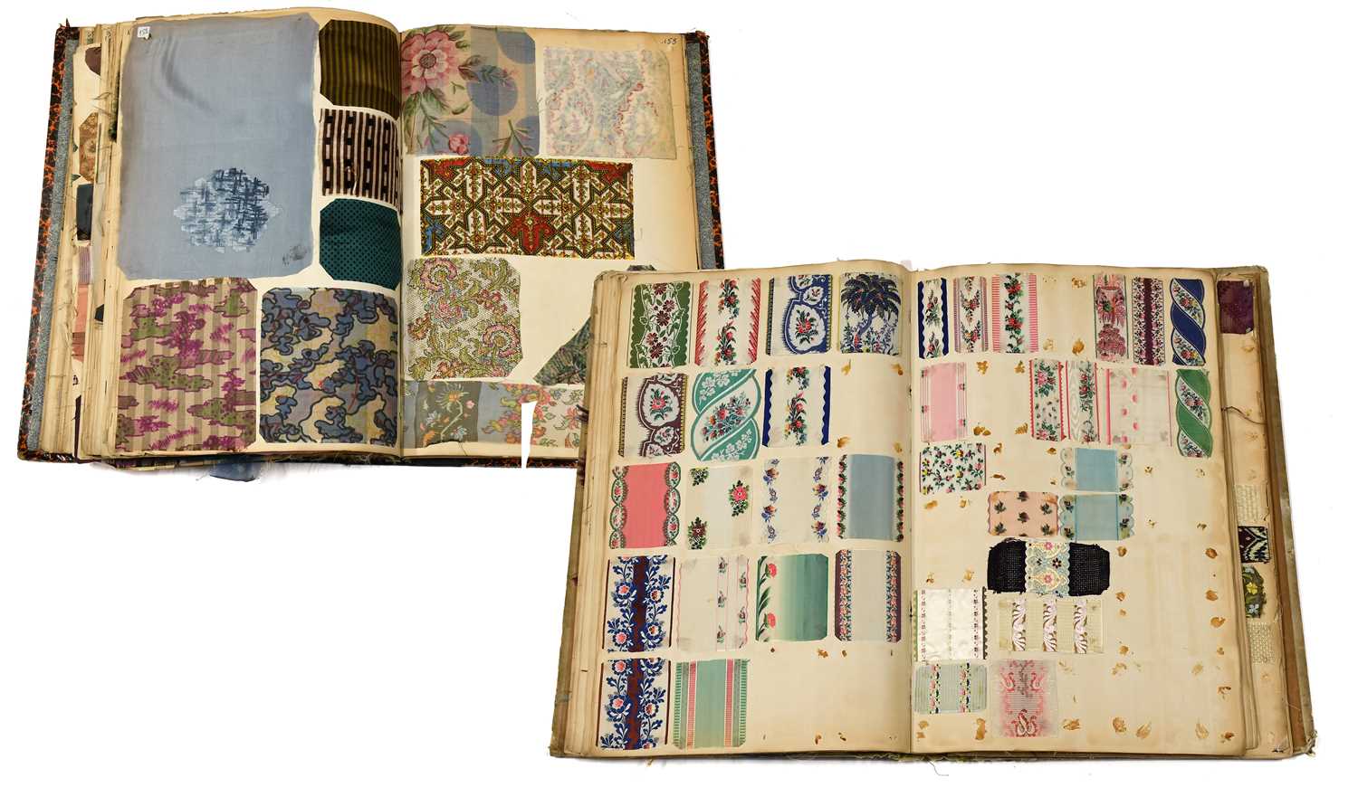 Lot 2009 - Late 19th Century French Fabric Sample Book