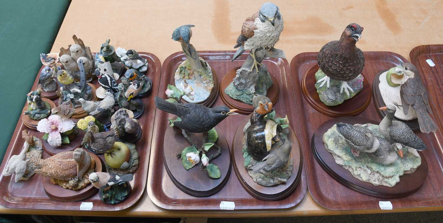Lot 225 - Border Fine Arts Bird Groups, including
