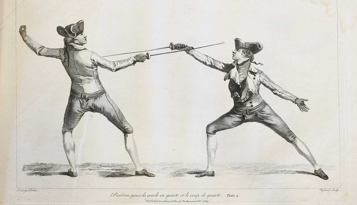 Lot 40 - Fencing. [Angelo (Domenico). L'Ecole Des