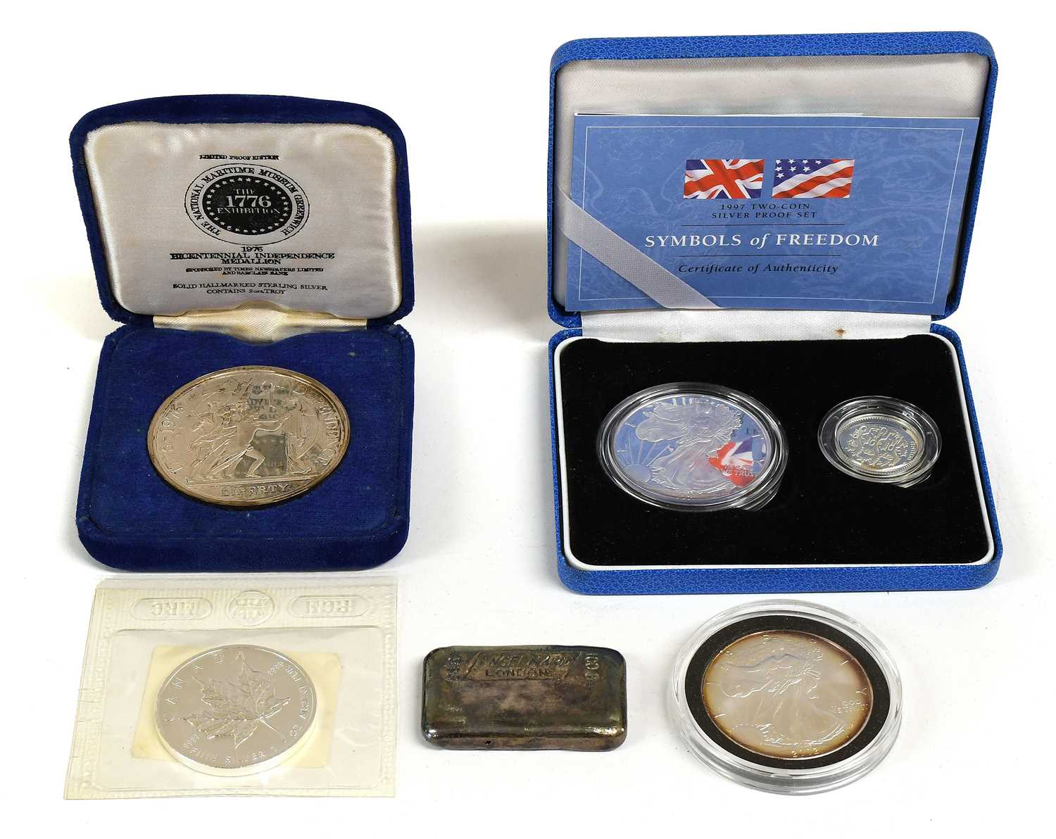 Lot 297 - World Silver Coins, Medals and Ingots, 6
