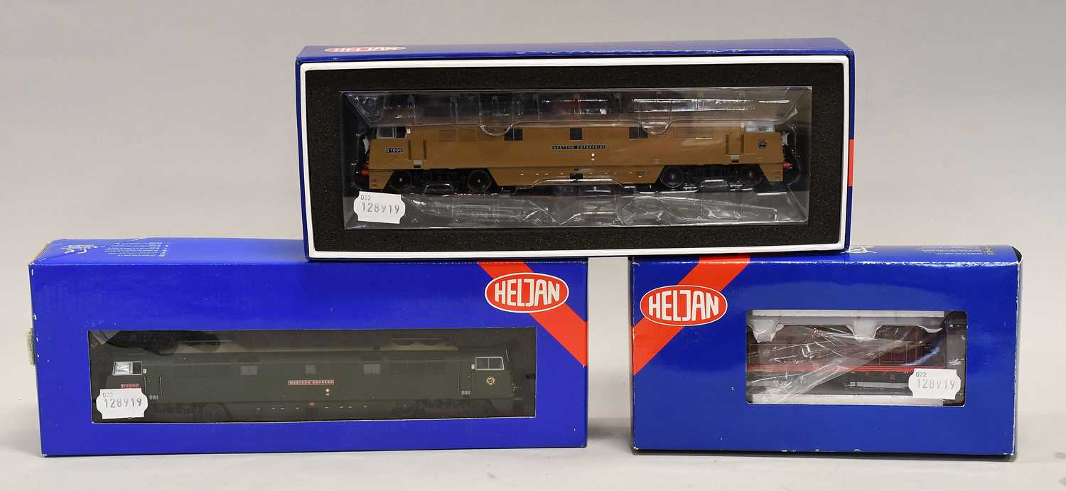 Lot 222 - Heljan OO Gauge Three Locomotives