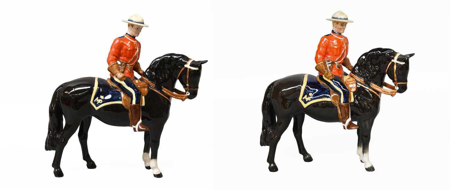 Lot 150 - Beswick Canadian Mountie, model No. 1375,