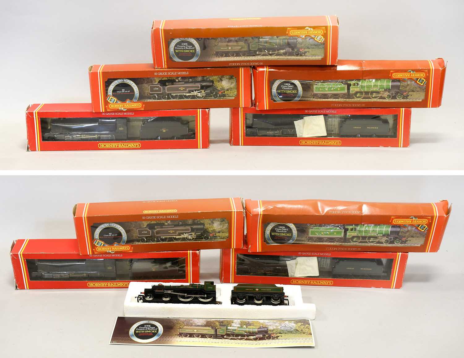 Lot 287 - Hornby Railways OO Gauge Locomotives