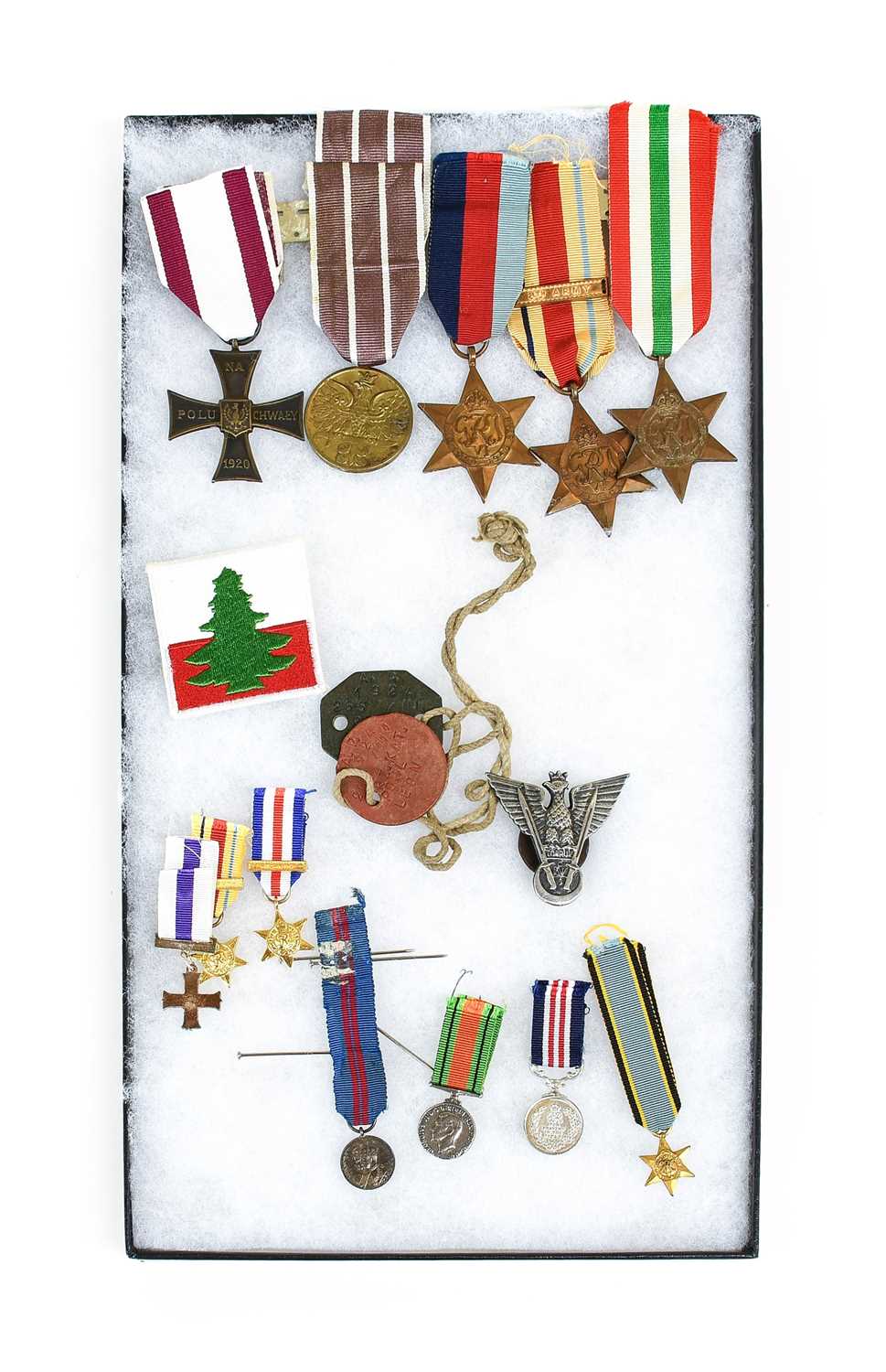 Lot 46 - A Second World War Polish Group of Five