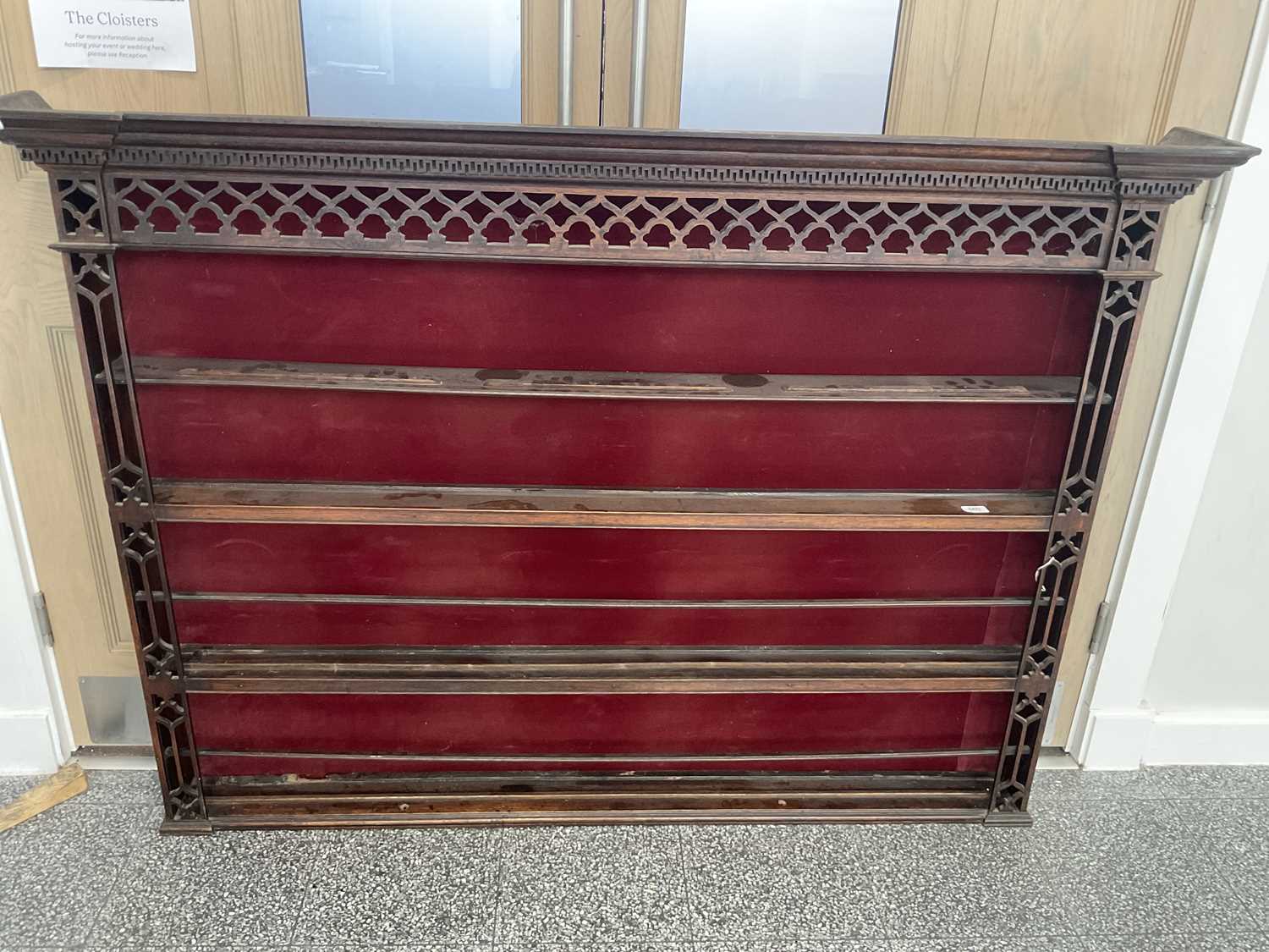 Lot 660 - A George III Oak Delft Rack, late 18th