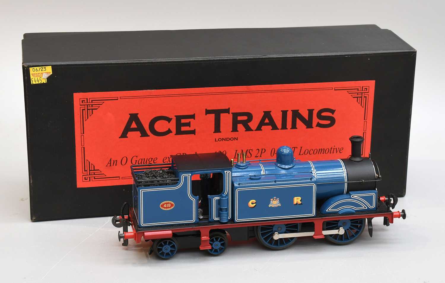 Lot 314 - Ace Trains O Gauge 0-4-4T CR 419 Locomotive