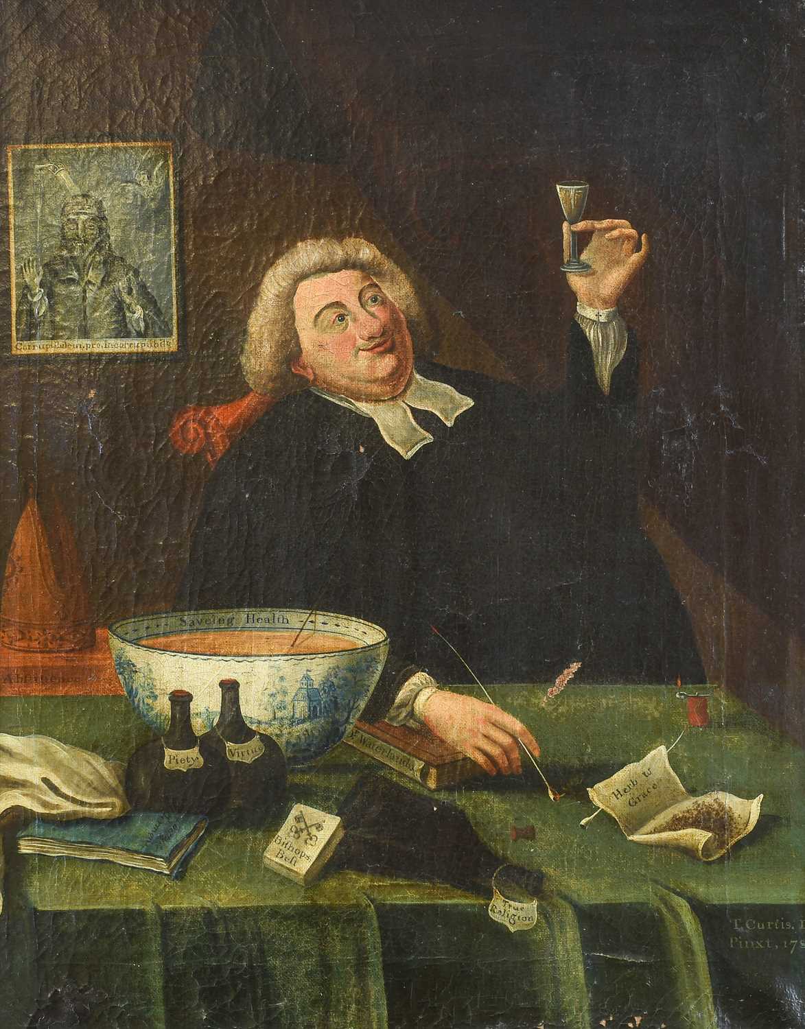 Lot 556 - Dr. T. Curtis (later 18th century) Saving