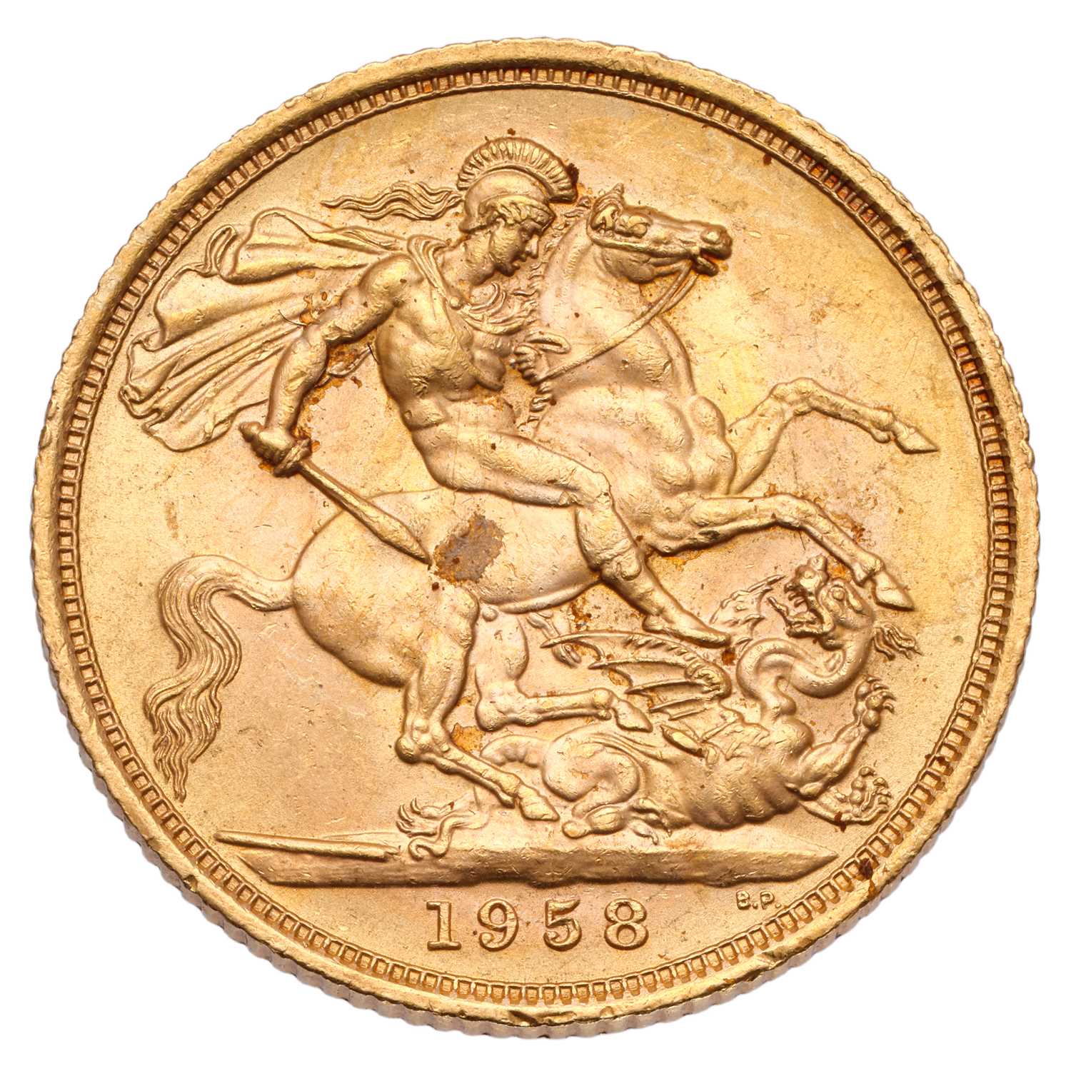 Lot 170 - Elizabeth II, Sovereign 1958; extremely fine