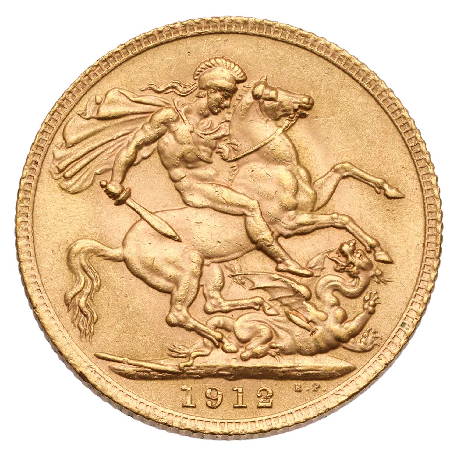 Lot 145 - George V, Sovereign 1912; good extremely
