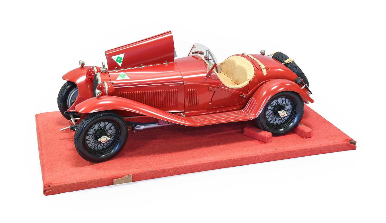 Lot 699 - Pocher Of Torino 1:8 Scale Model Alfa Romeo