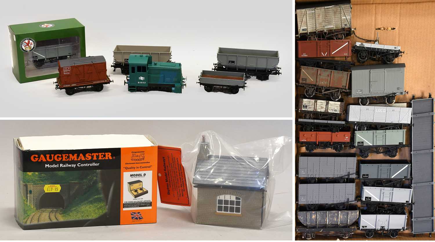 Lot 345 - Various O Gauge Kit Wagons
