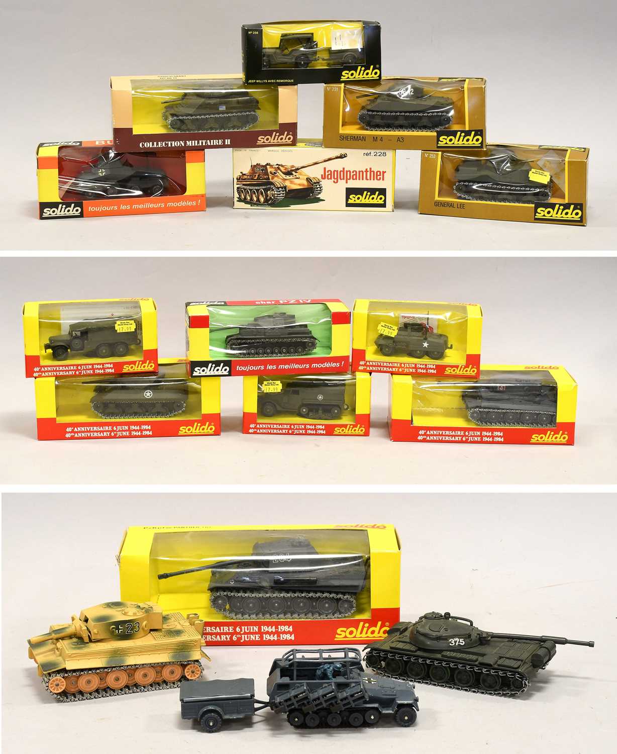 Lot 430 - Solido Military Models