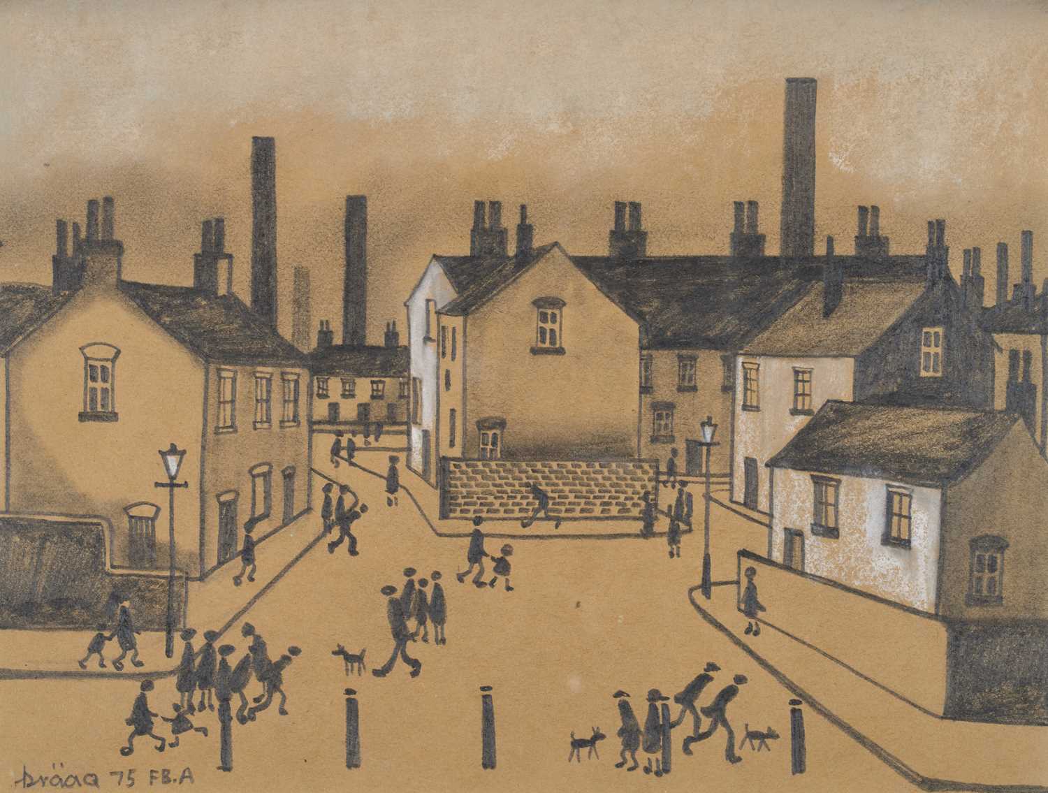 Lot 304 - Brian Shields 'Braaq' FBA (1951-1997) Street