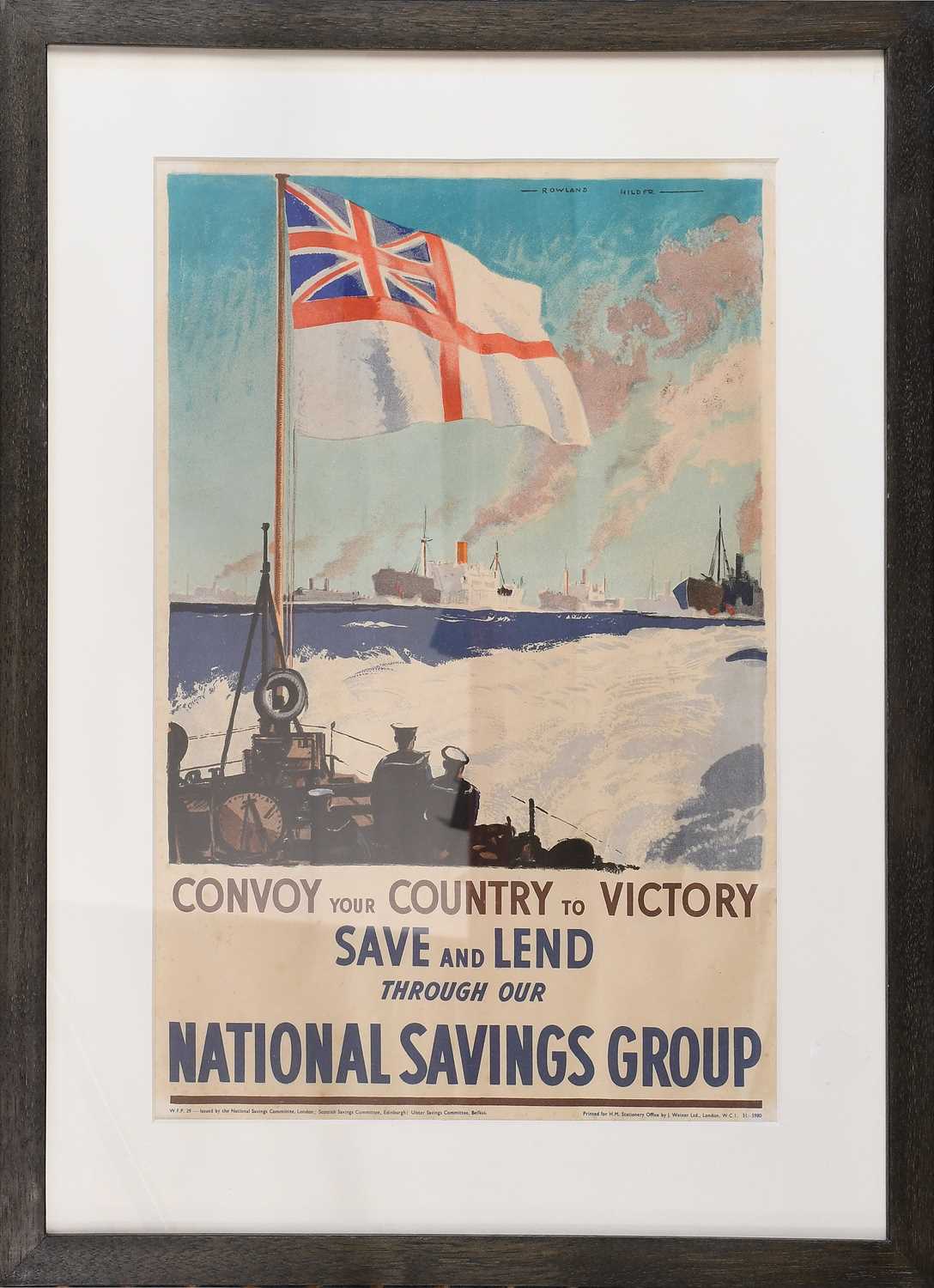 Lot 190 - Two Second World War Propaganda Posters