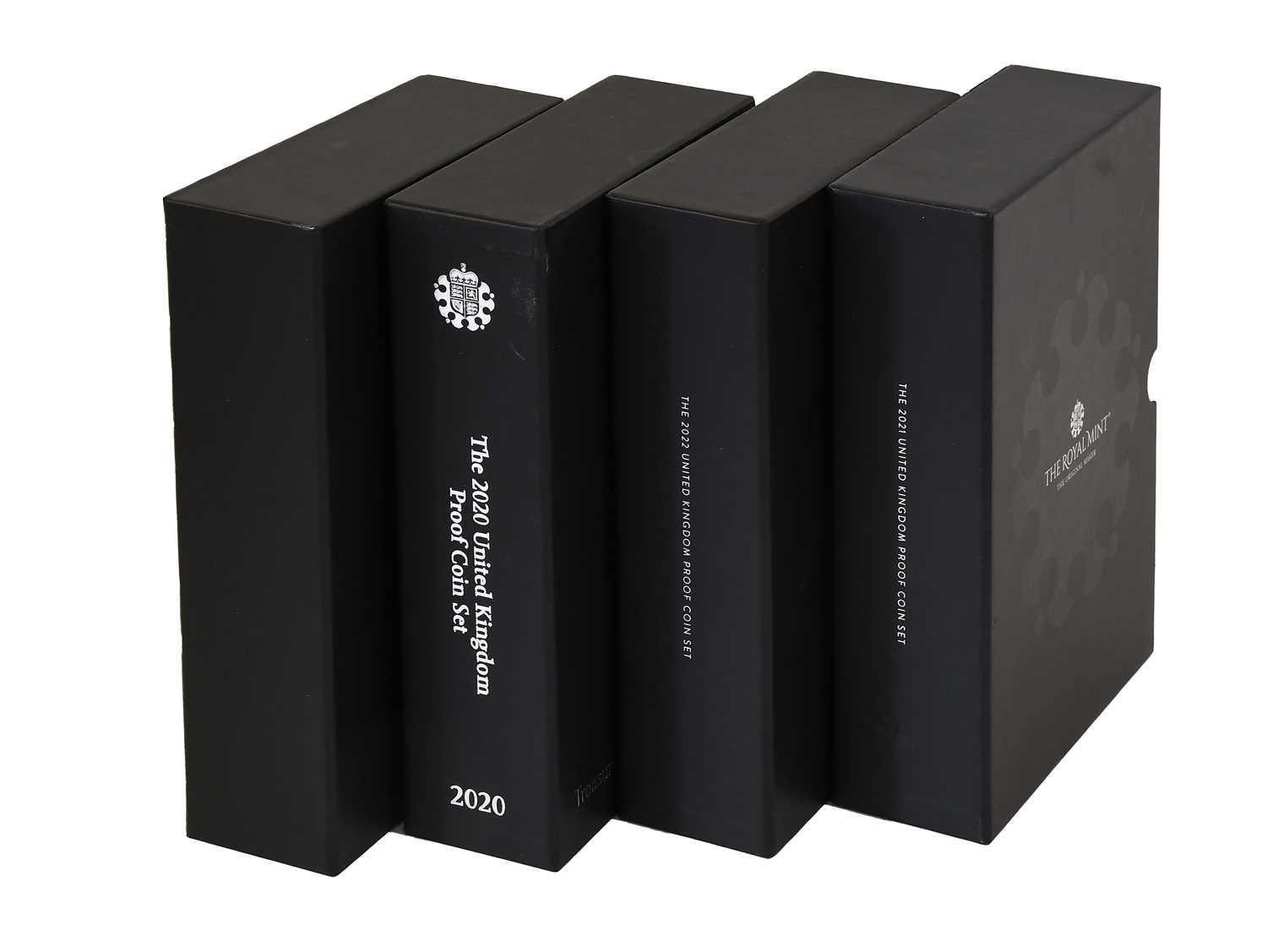 Lot 432 - 4x UK Proof Sets, comprising: 2020, 2021,