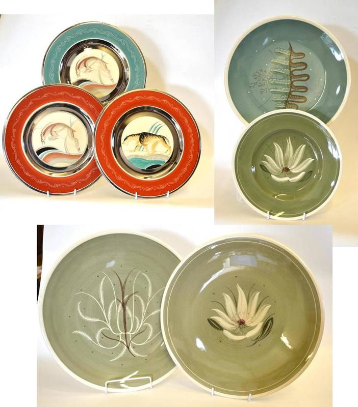 Lot 931 - Three Susie Cooper Production Earthenware