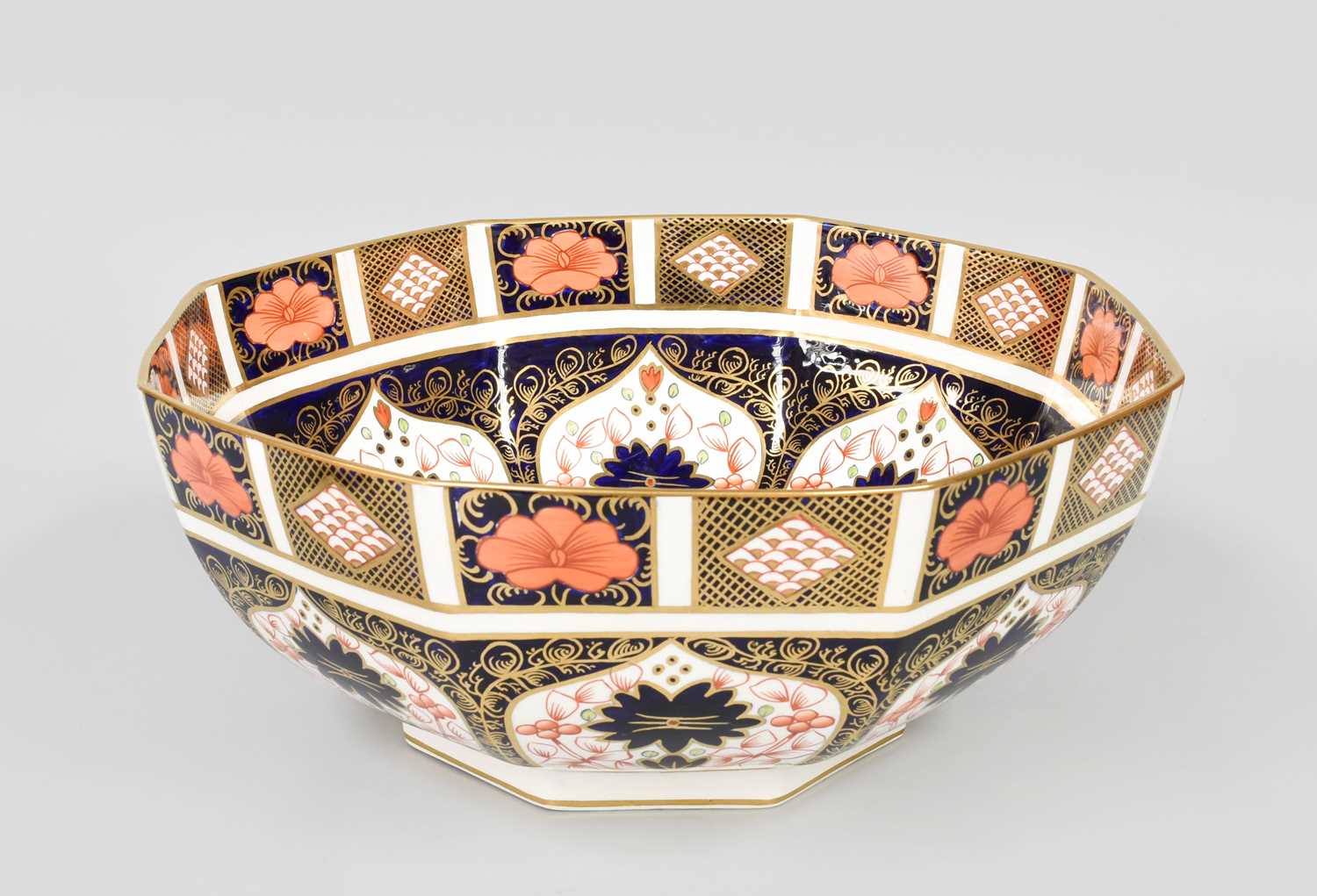 Lot 8 - A Large Royal Crown Derby Porcelain Bowl, of