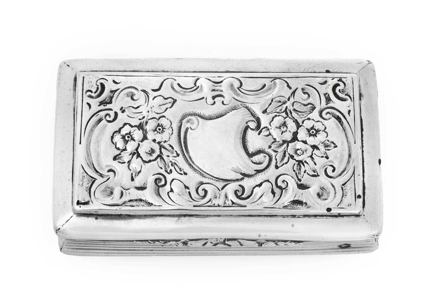 Lot 2238 - A Victorian Silver Snuff-Box,