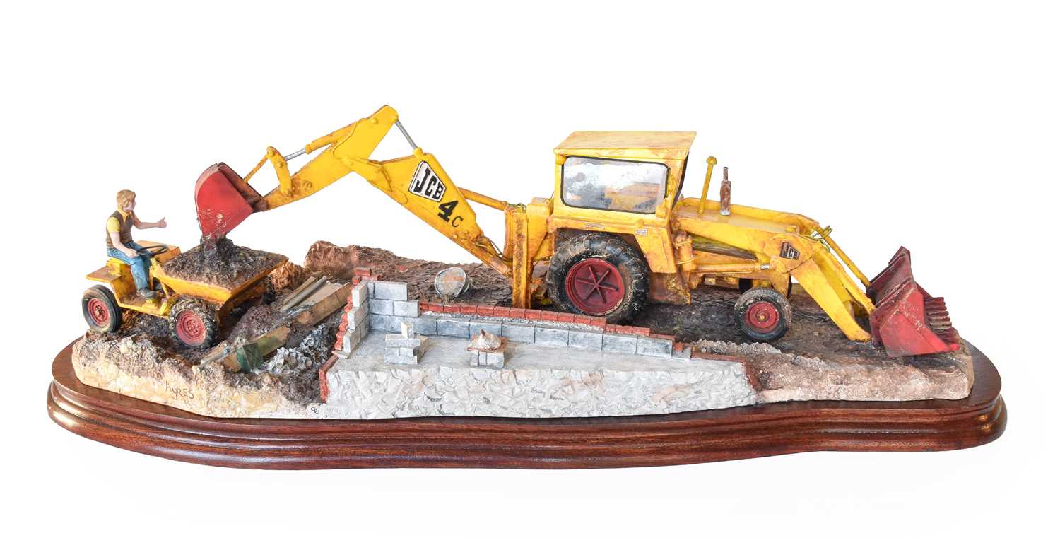 Border Fine Arts 'Building Britain' (JCB), model No.