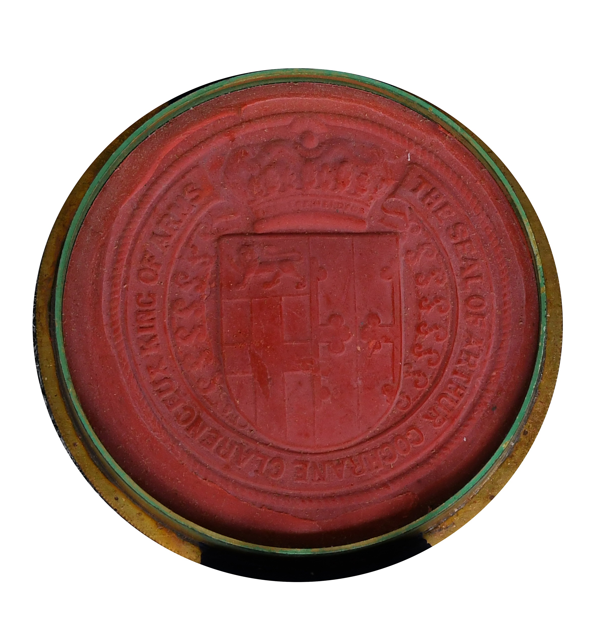 Lot 124 - Grant of Arms. Grant of Arms to David Morgan