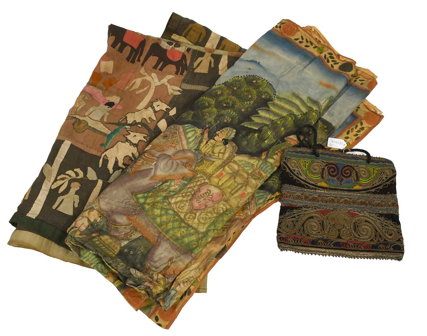 Lot 2065 - A Kanduri Shrine Cloth, Uttar Pradesh,