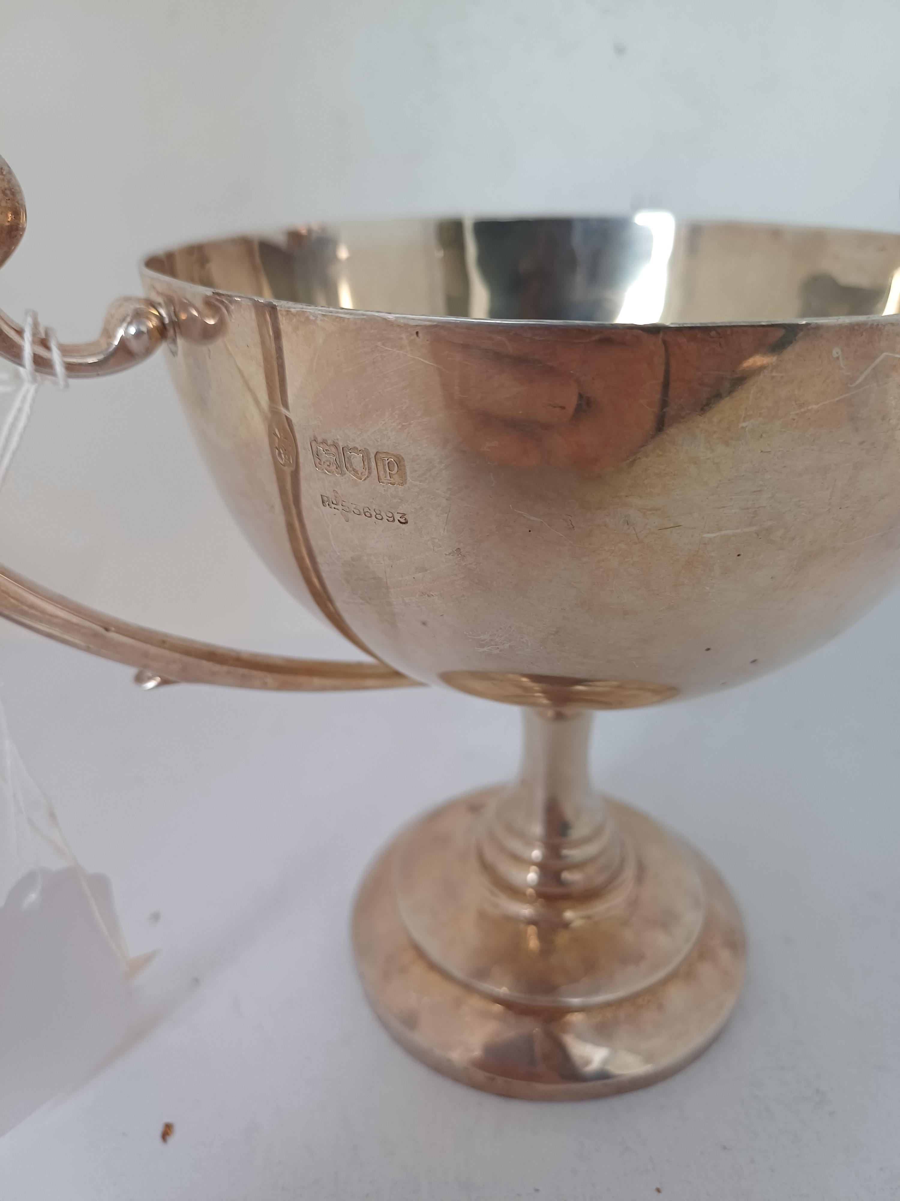 Lot 44 - A George V Silver Two-Handled Cup,