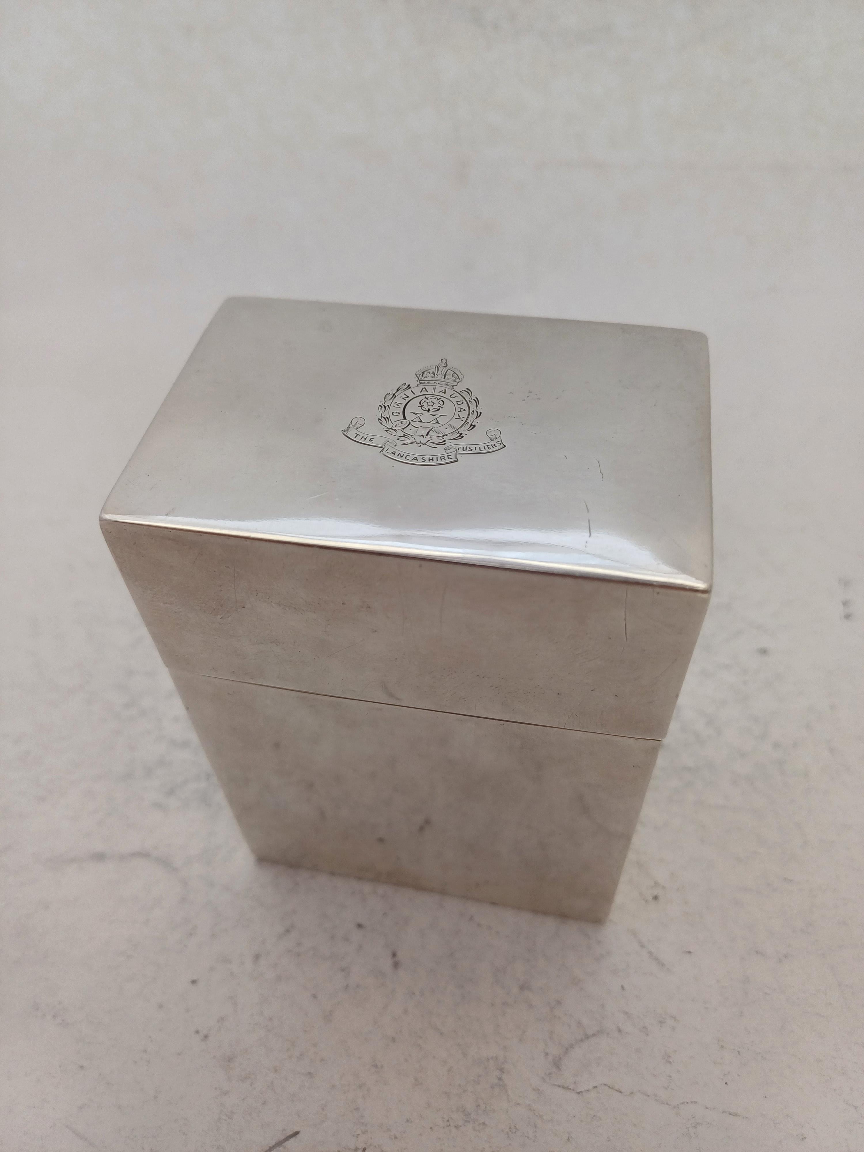 Lot 40 - An Edward VII Silver Double Playing Card-Box,