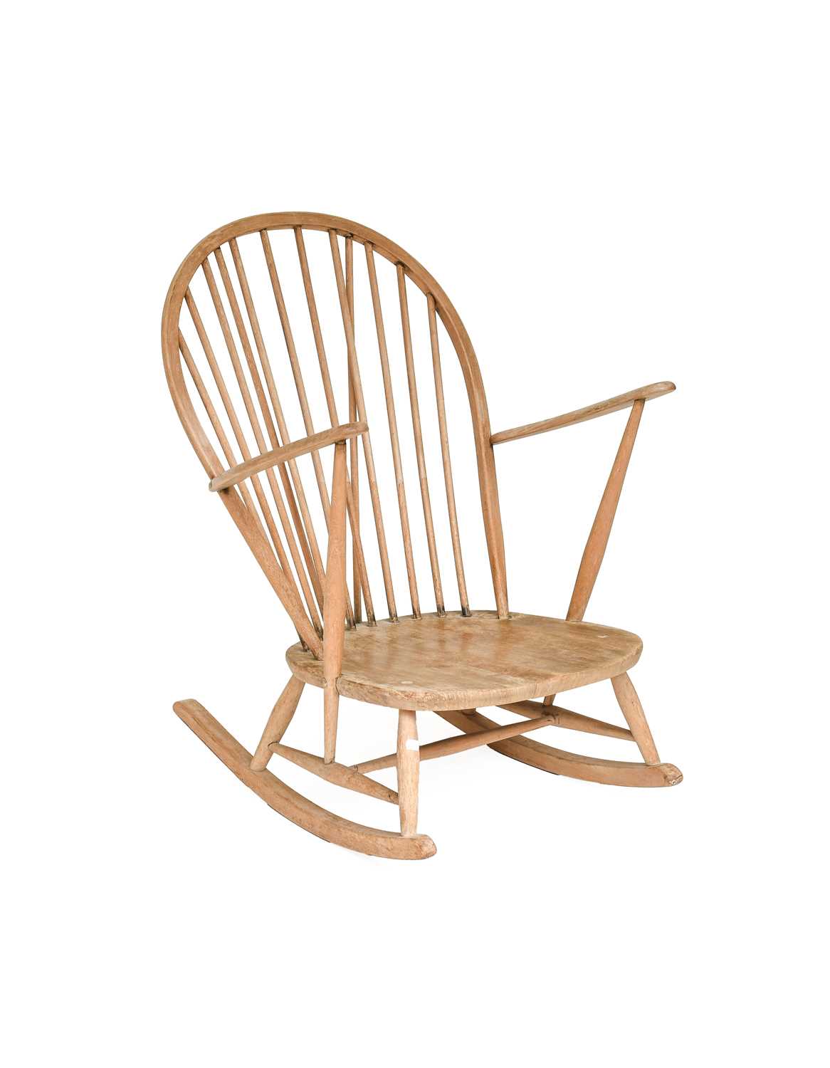 Lot 1156 - An Ercol Spindle Back Rocking Chair