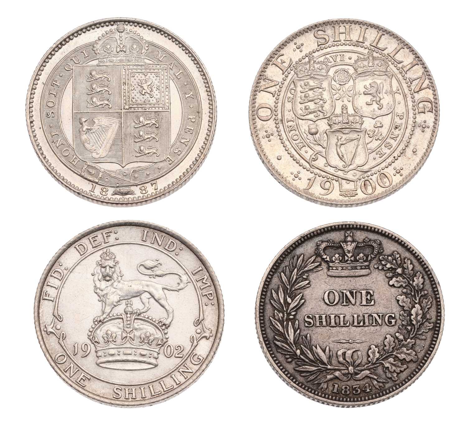 Lot 161 - William IV, Shilling 1834, (Bull 2489, ESC