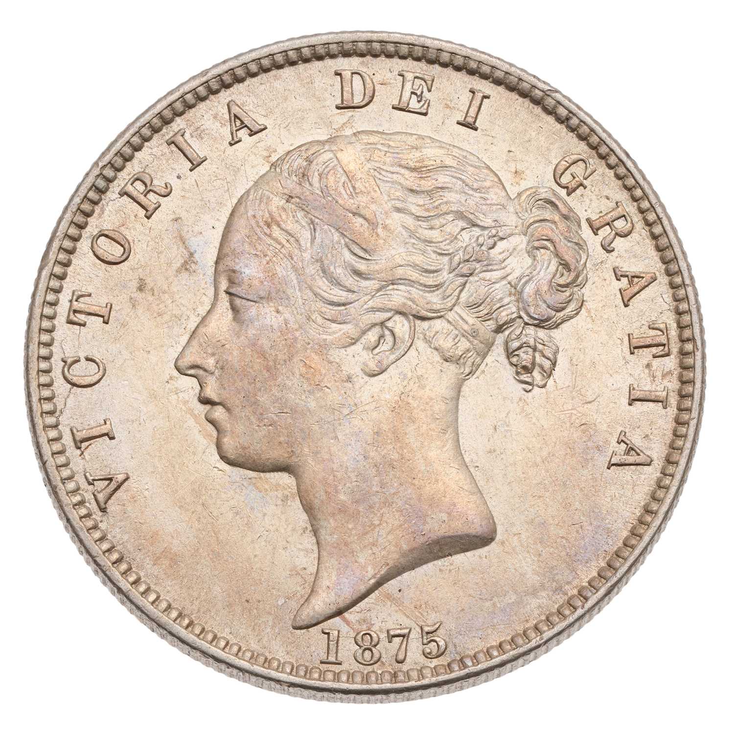 Lot 177 - Victoria, Halfcrown 1875, (Bull 2745, ESC