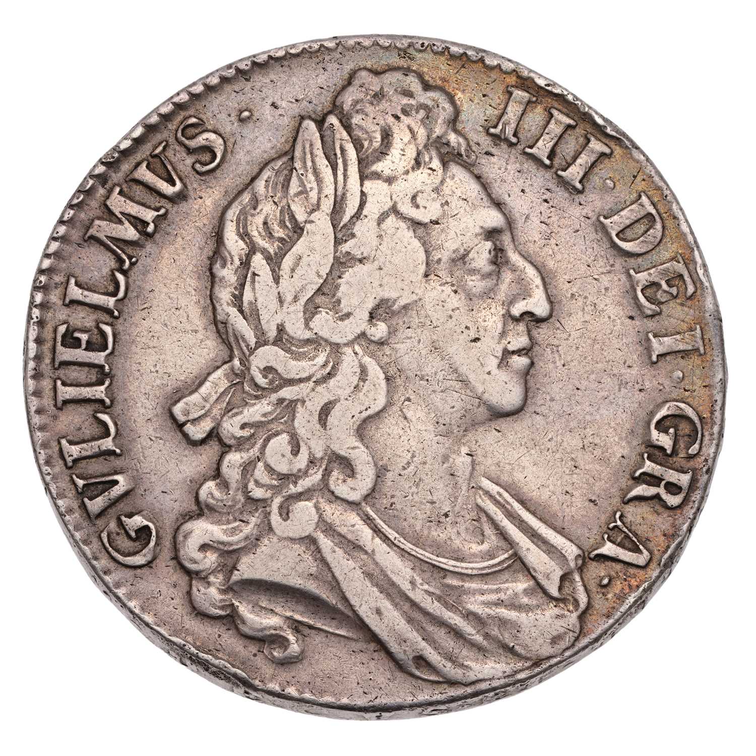 Lot 102 - William III, Crown 1695, OCTAVO, first bust,