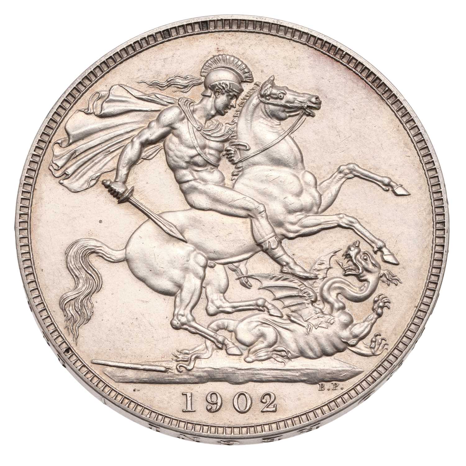 Lot 198 - Edward VII, Proof Crown 1902, (Bull 3562,