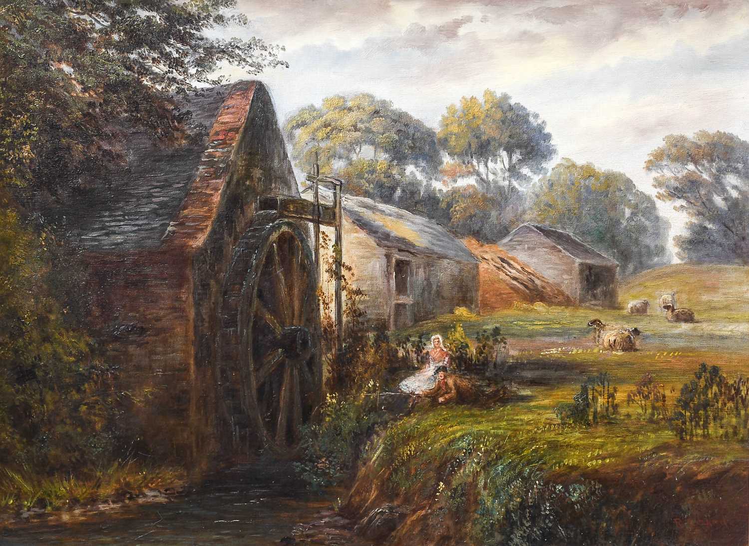 Lot 1131 - Raymond Dearn (1858-1925) "Mill at