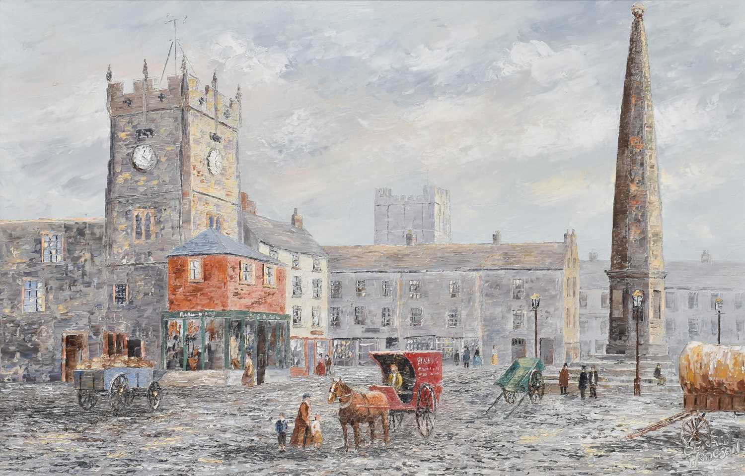Lot 1077 - Gerald Hodgson (20th Century) "The Old