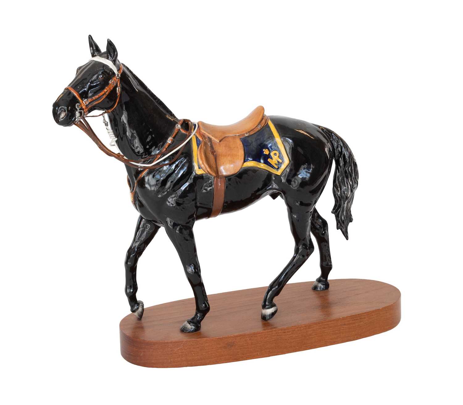 Beswick Mountie Stallion, Connoisseur model No. 2431,