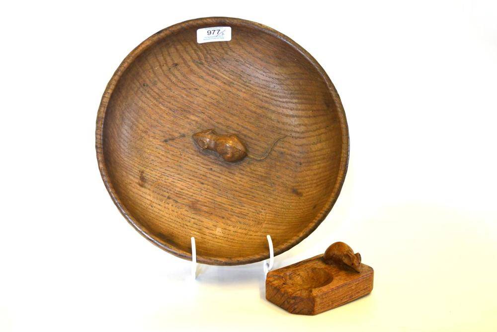 Lot 977 - A Robert "Mouseman " Thompson Oak Fruit