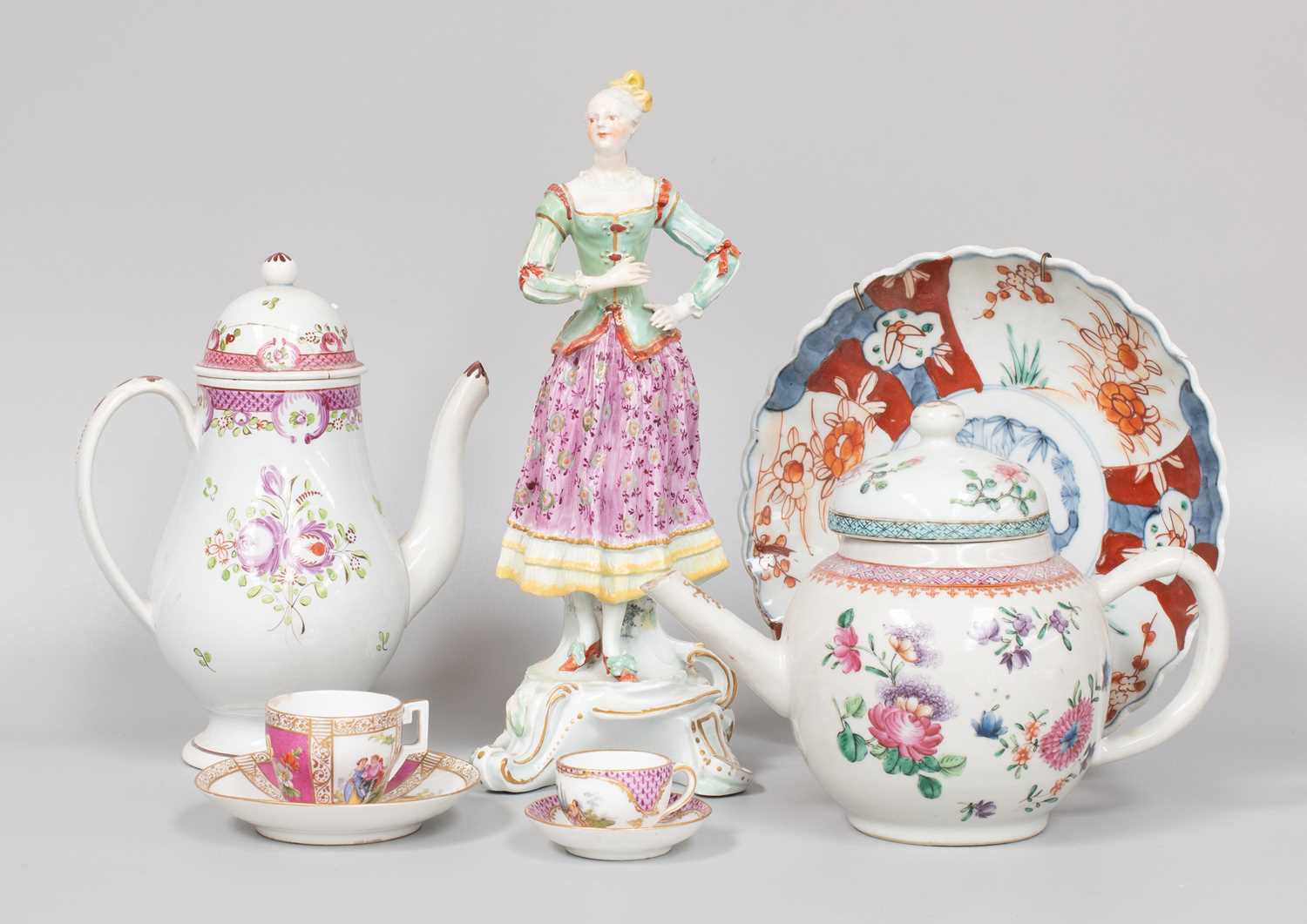 Lot 154 - A Derby Porcelain Figure of a Ranelagh