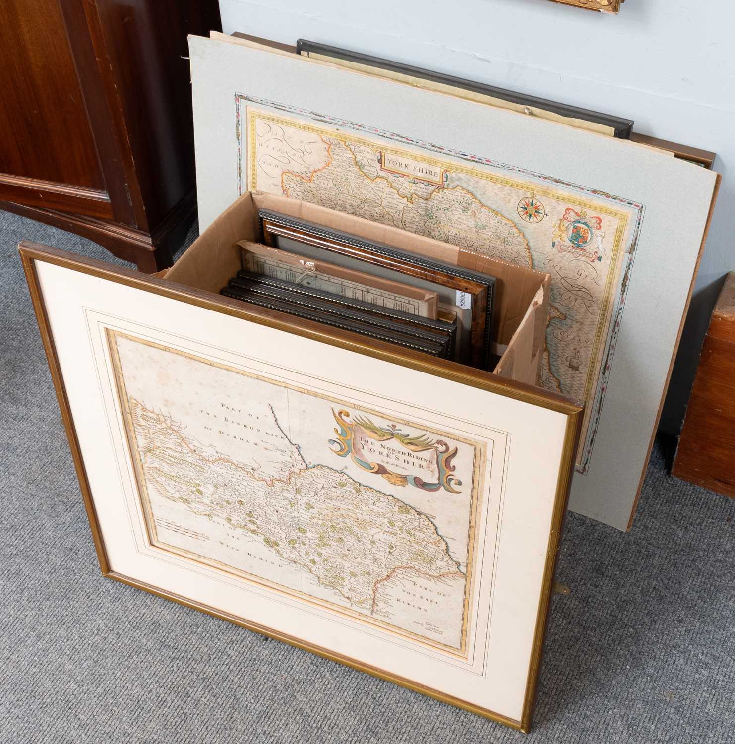 Lot 1148 - Collection of Engraved Maps, 17th, 18th and