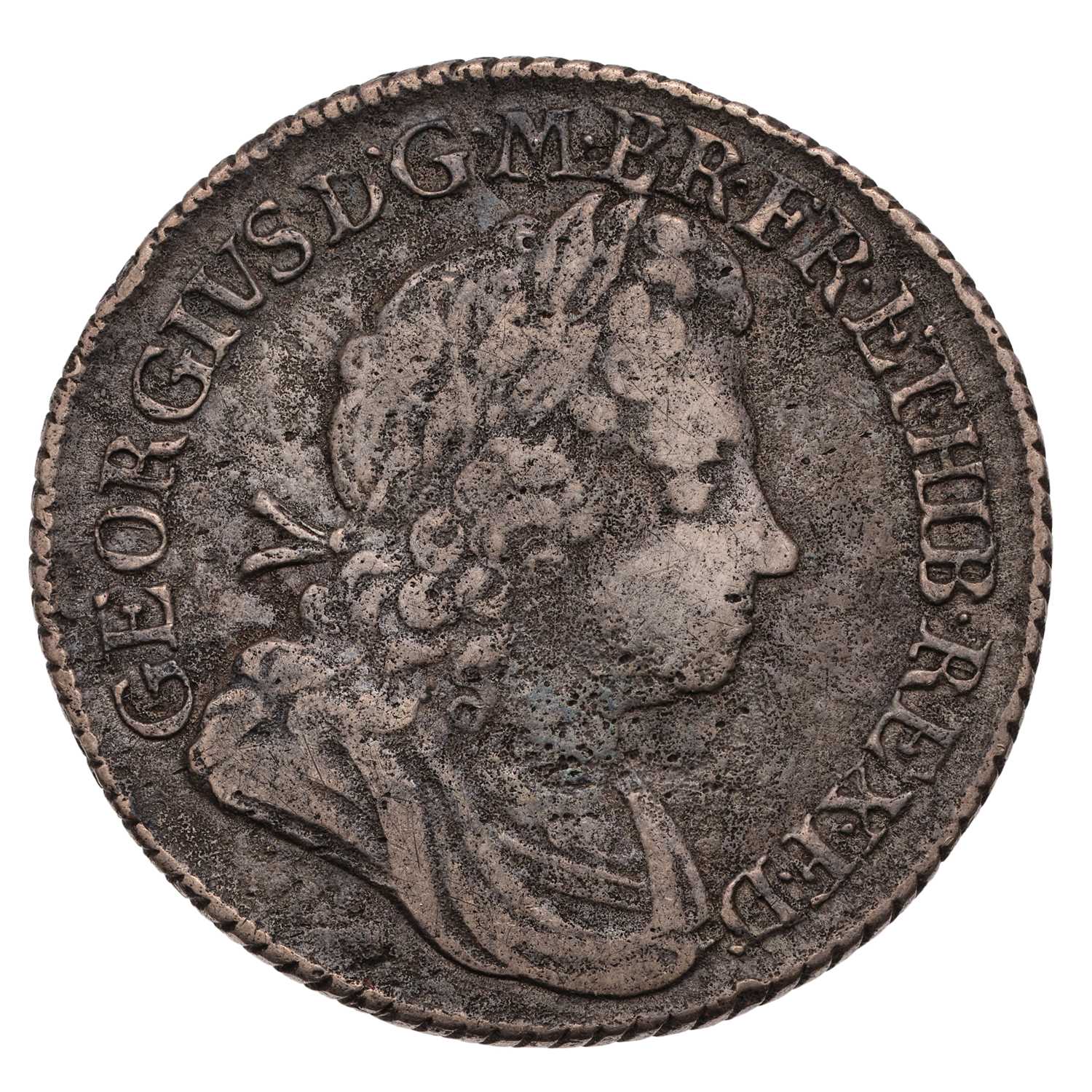 Lot 112 - George I, Shilling 1721, first bust, plain
