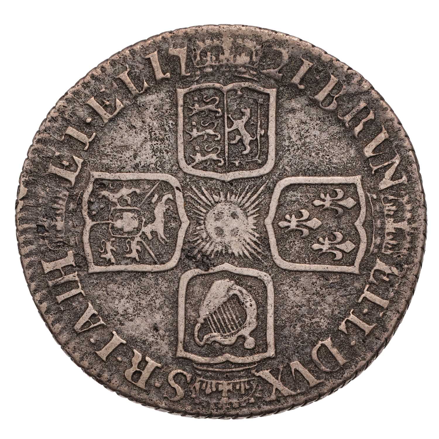 Lot 112 - George I, Shilling 1721, first bust, plain