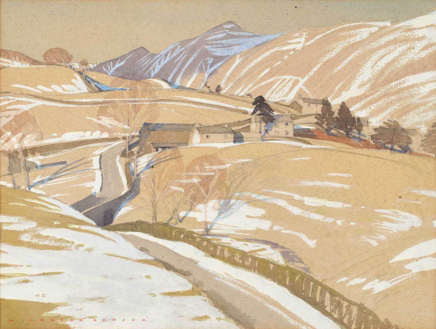 Lot 403 - William Heaton Cooper RI (1903-1995) "Snow