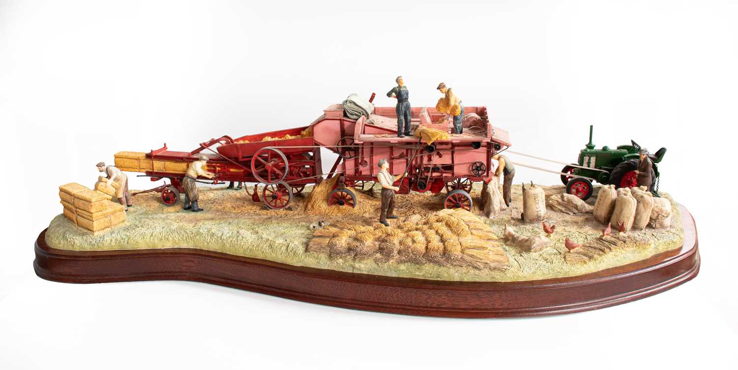 Lot 61 - Border Fine Arts 'The Threshing Mill', model